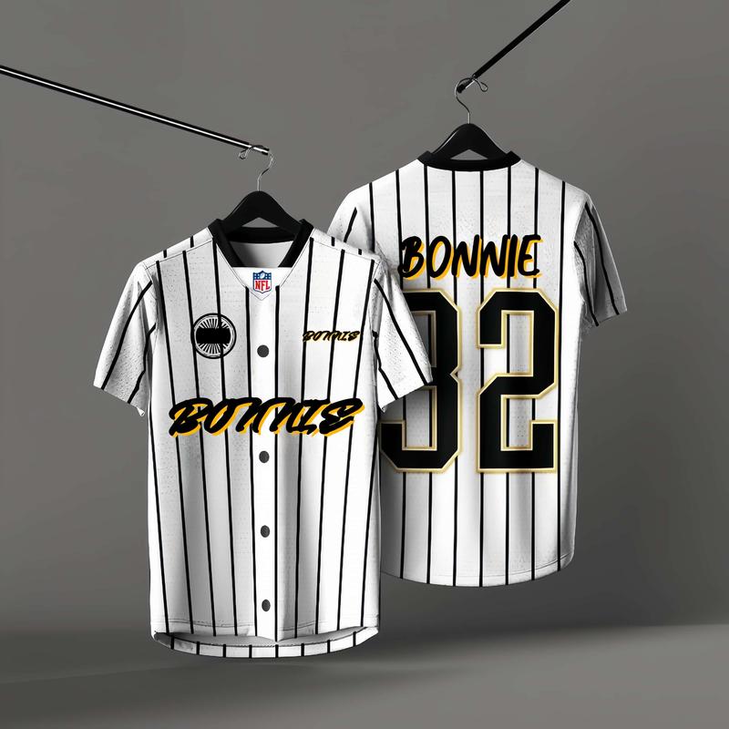 Jersi Baseball NFL Sulam Sisipan Kolar Premium Lycra 280GSM Edisi ...