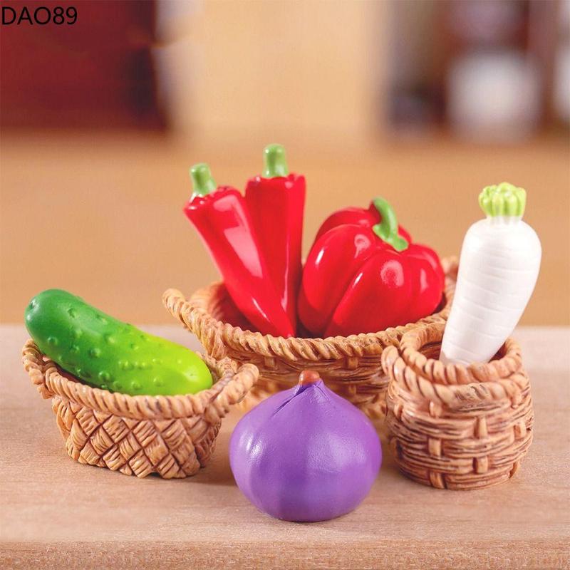 DAO89 Imitation Vegetable Cute Vegetable Figurines Miniature - TikTok ...