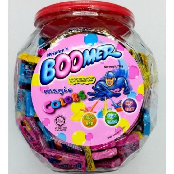 Boomer Magic Color Bubble Gum 675gm (150pcs +/-) - TikTok Shop Malaysia