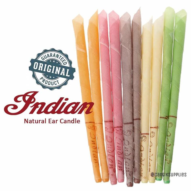 SATU PASANG (2 pcs ) LILIN TERAPI ORIGINAL/ EAR CANDLE Telinga Removal ...