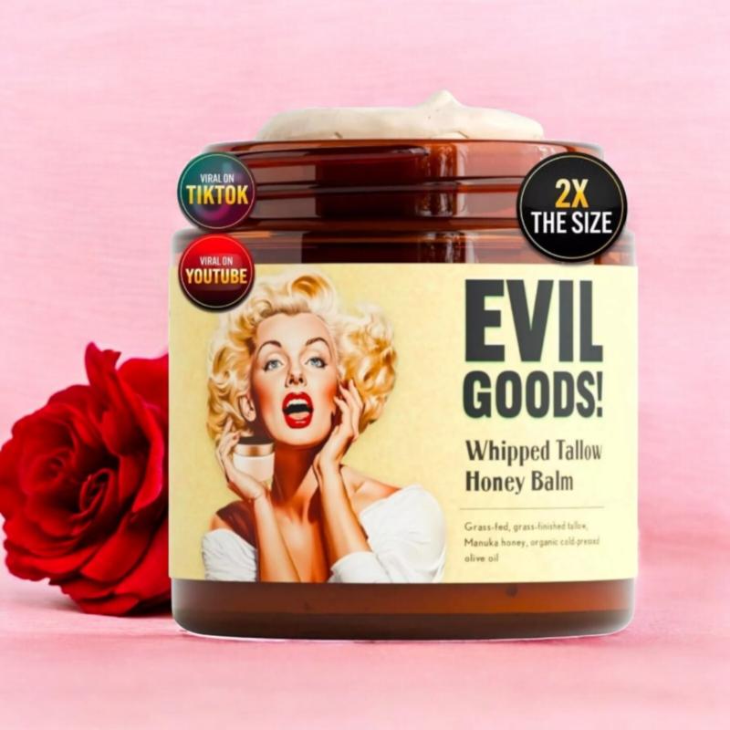 EVIL GOODS Whipped Tallow Honey Balm – Luxurious Moisture fo - TikTok ...