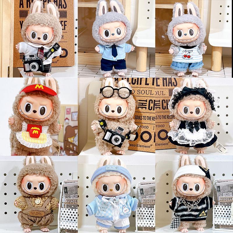 PopMart labubu labubu children's clothing Labu vinyl doll 17 - TikTok ...