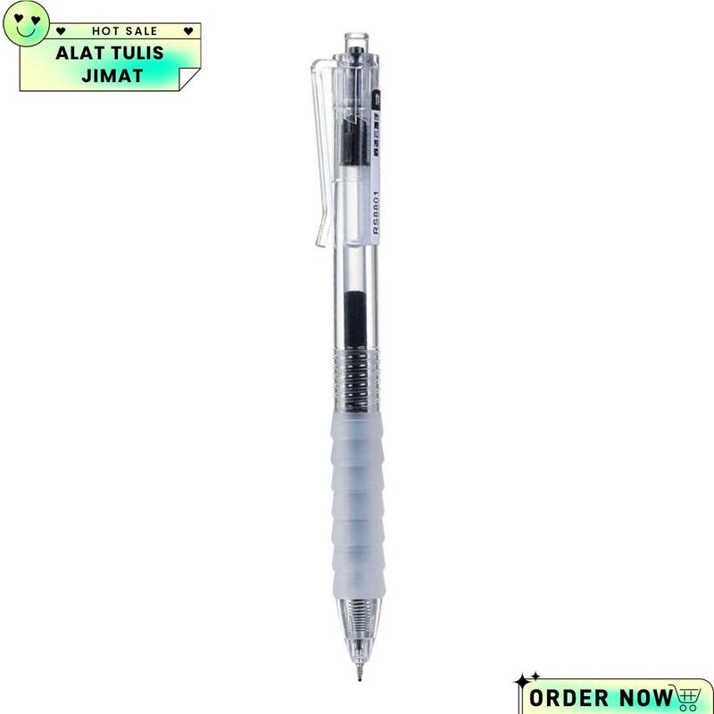 Pen Gel, Reka Bentuk Mudah, Cepat kering, Jenis Tekan, Hujung Pen 0.5mm ...