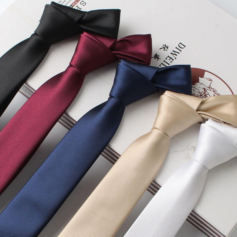 6cm New Fashion Solid Ties High Quality England Style Stripe - TikTok ...