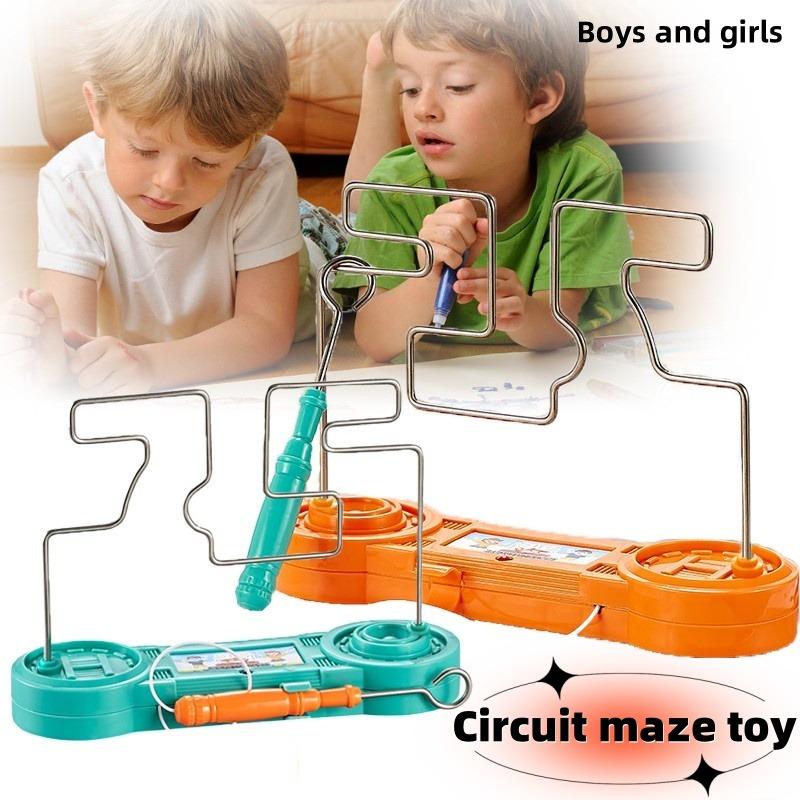 Electronic collision maze toy Circuit maze game Science toys - TikTok ...