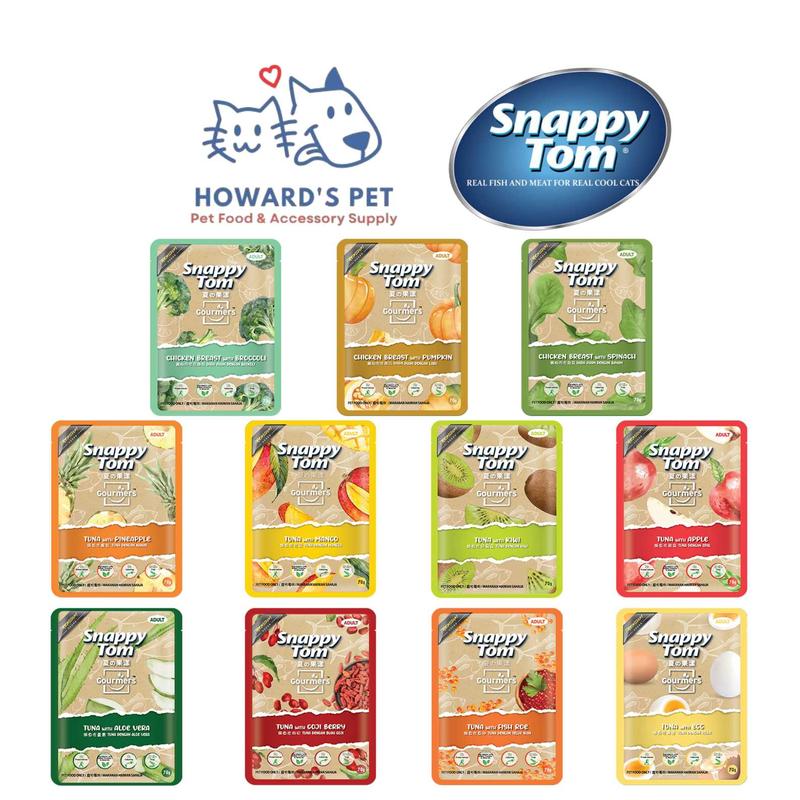 Snappy Tom Gourmers Series 70g / Healthy Series / Premium Ca - TikTok ...