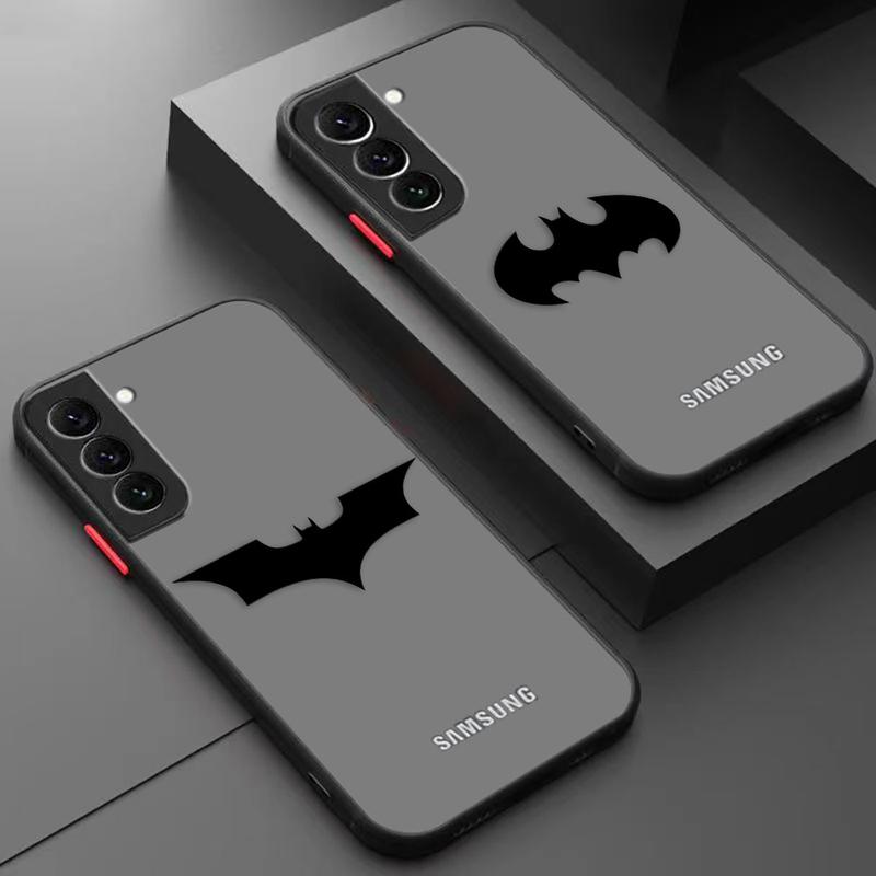 Phone Case Bat Logo Batman Marvel For Samsung S23 S24 S20FE S21FE ...