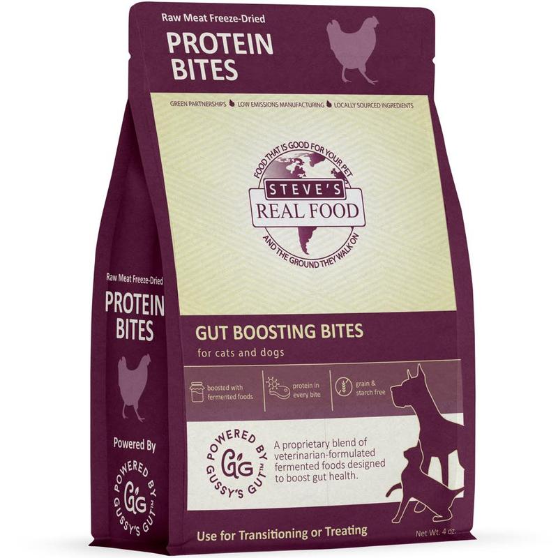 Steve's Real Food Protein Bites Chicken Grain-Free Freeze-Dried ...