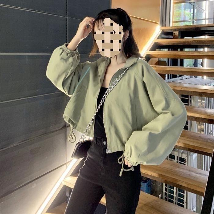 Kot Retro, Pendek, untuk Wanita, Gaya Korea, Longgar, Sesuai - TikTok ...