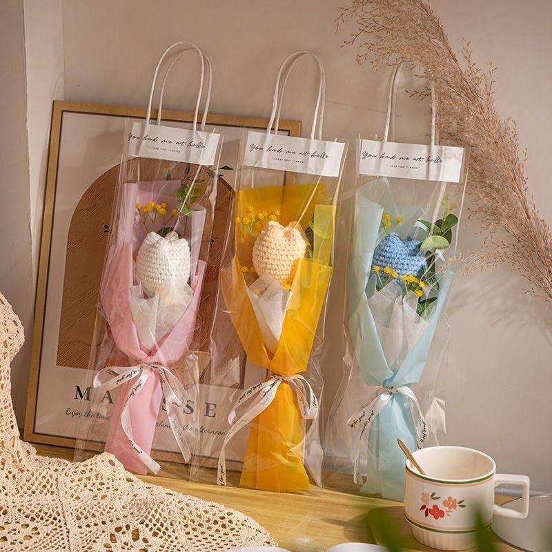 Sejambak Bunga Tiruan, Bunga Tulip Berkait Berwarna-warni, Bekalan ...