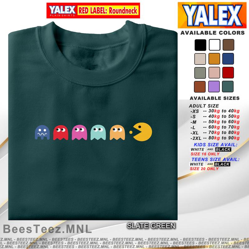 BeesTeeZ PACMAN Minimalist Aesthetic Statement Shirt/Tshirts/Tees ...