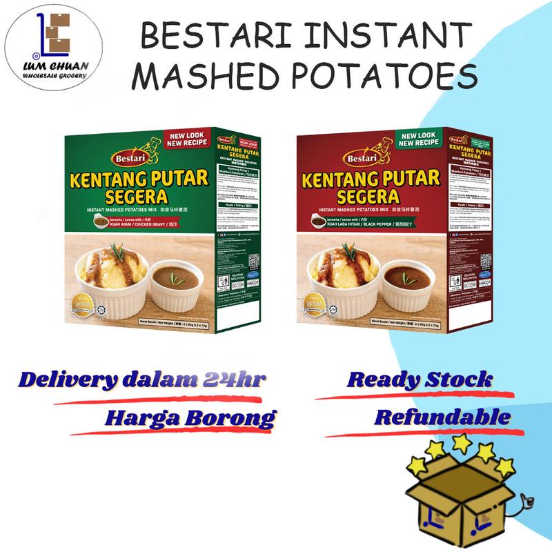 Bestari Instant Mashed Potato Mix 130 gm (Chicken/Black Pepper ...