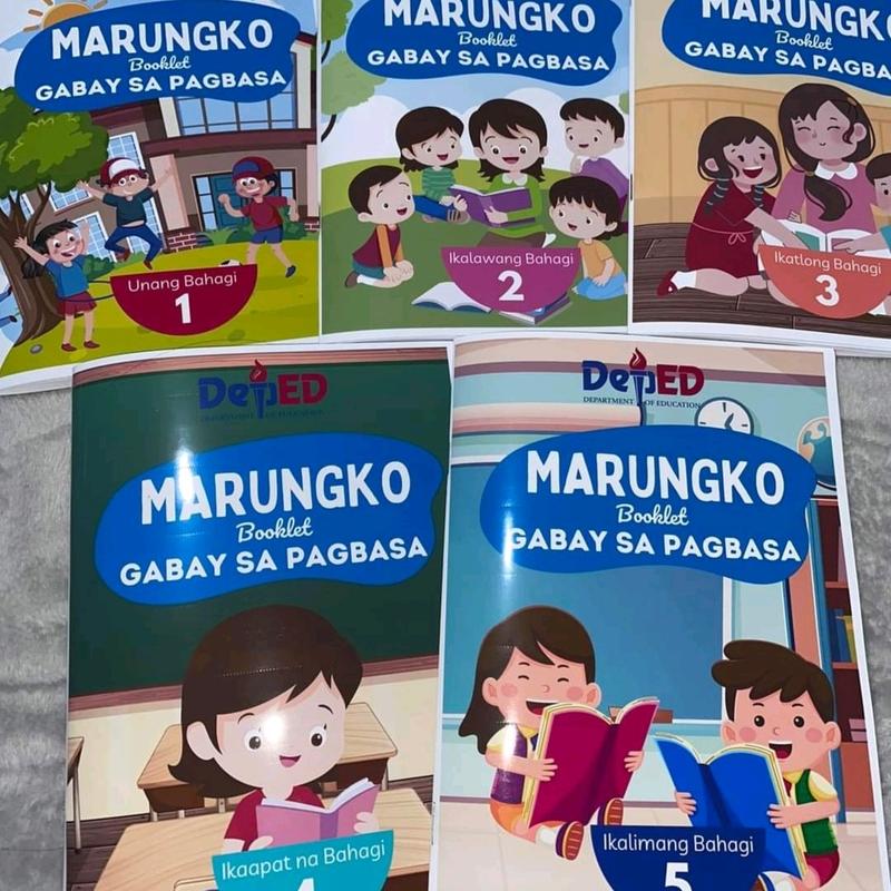 MARUNGKO BOOKLET Gabay sa Pagbasa Volume 1 to 5, Educational - TikTok ...