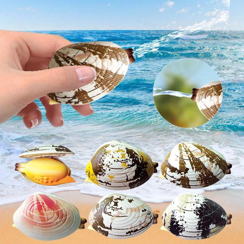 Trick Toy Shell Spray Clams Mini Water Toys The Water-Sprinkling ...