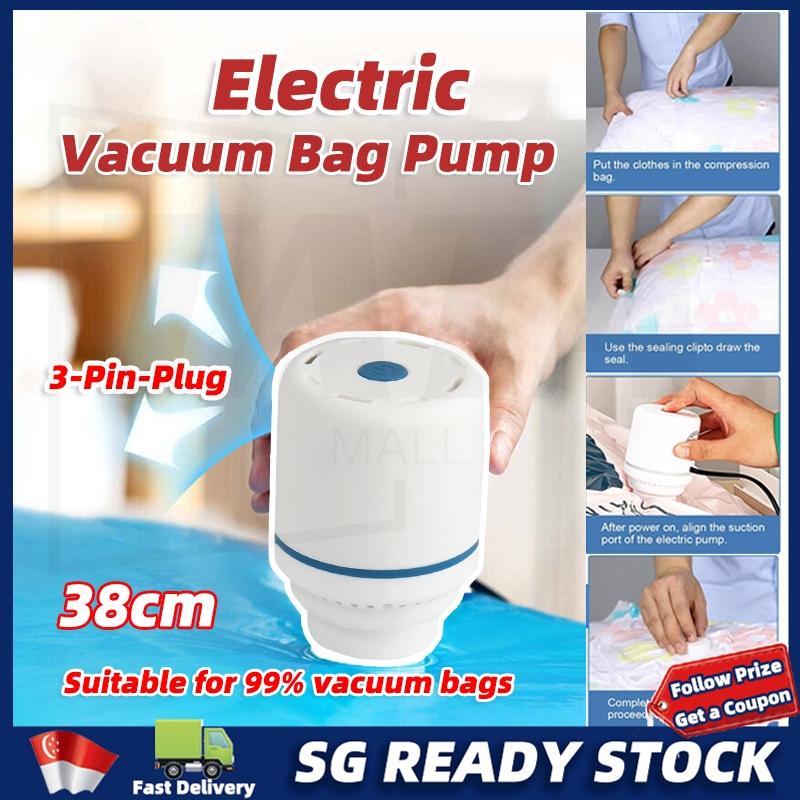 Portable Vacuum Bag Electric Pump Air Pump Vacuum Storage Pack Sealer ...