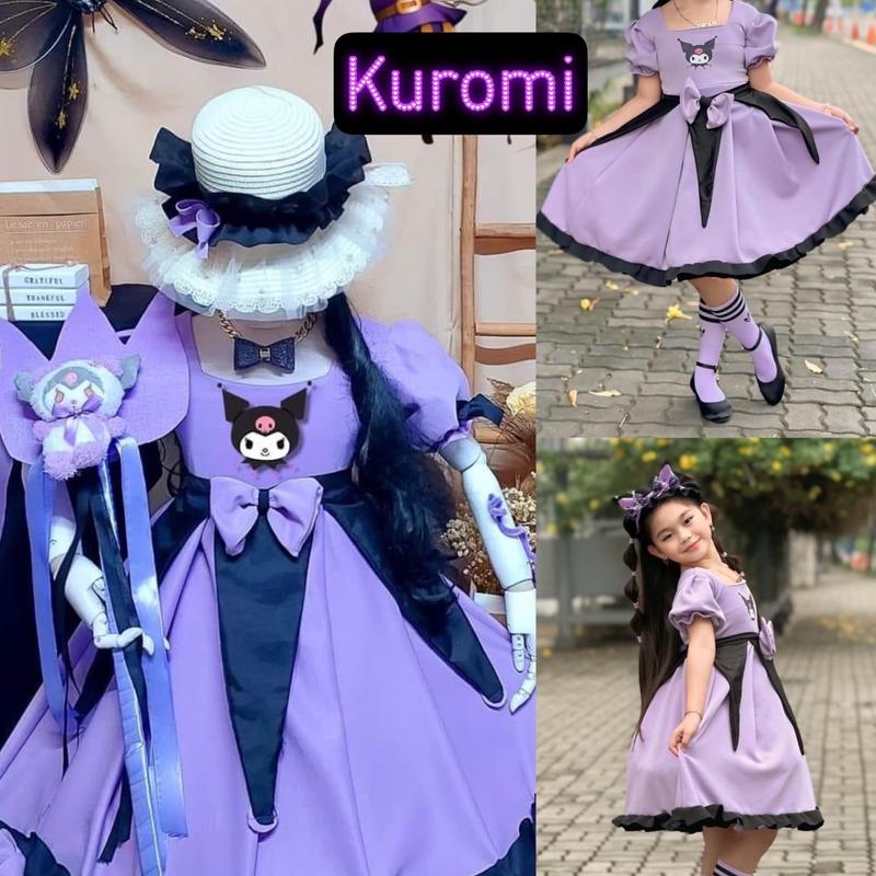 KUROMI version 5 BALLOON SHAPE DRESS WITH HEADBAND - TikTok Shop ...