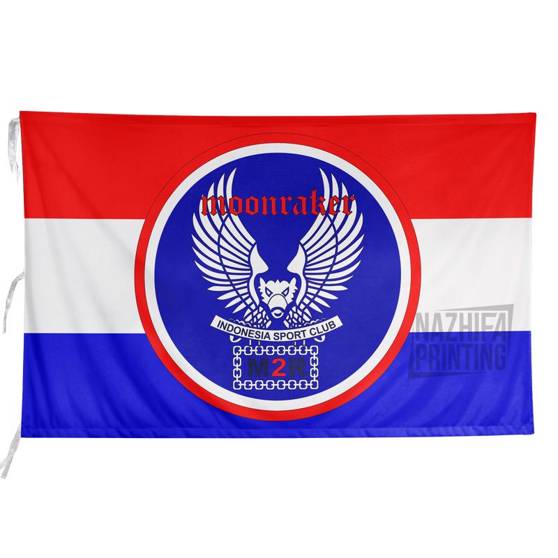 Nazhifa Printing - Bendera Moonraker Indonesia Klub Motor Ukuran Kecil ...