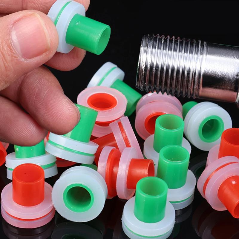 10pcs Faucet PPR Pipe Plugs Leak-proof Sealing Gaskets Free Tape ...