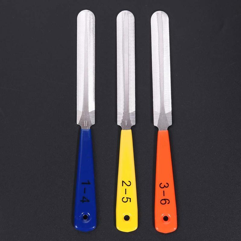 3pcs/set Fret Crowning File Professional Diamond Musical Instruments ...