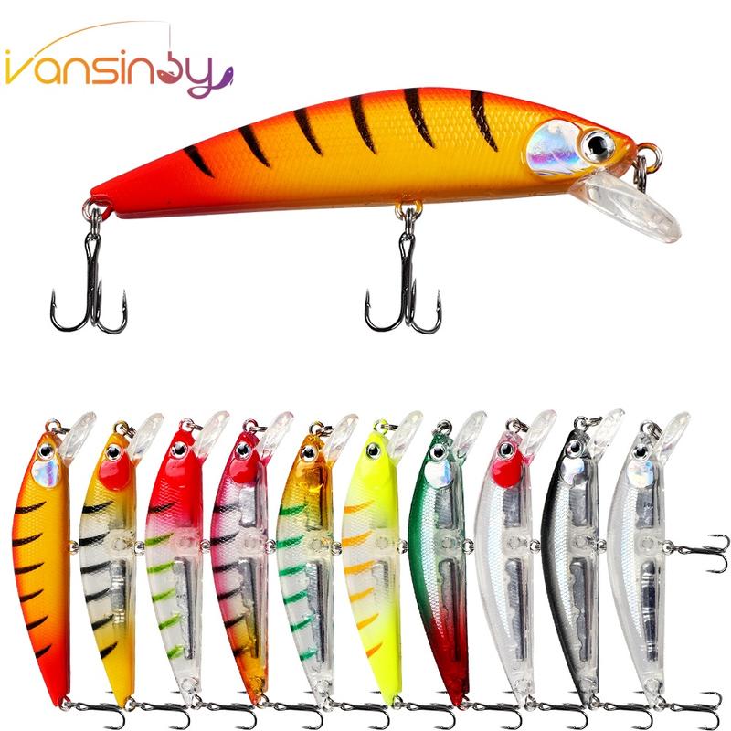 Lure For Fishing 6.5cm/8g Minnow Sinking Water Long Throw Fishing ...