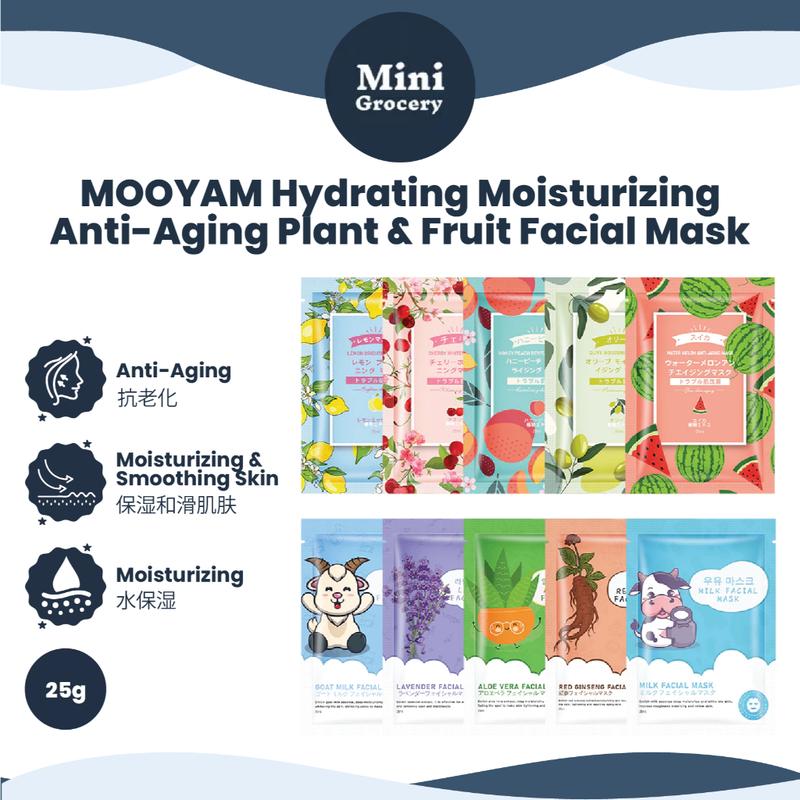 MOOYAM Hydrating Moisturizing Anti-Aging Plant & Fruit Facia - TikTok ...