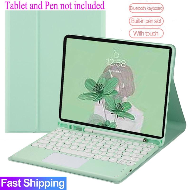 Sarung dengan Papan Kekunci Pad Sentuh, Untuk iPad Generasi Ke-5 ...