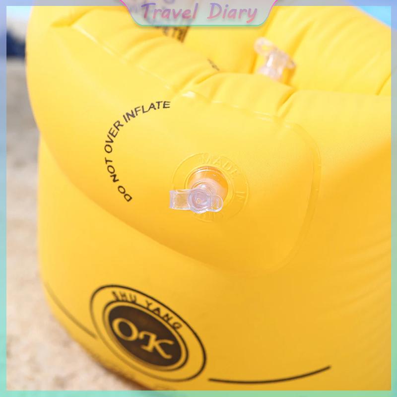 1Pair Inflatable Buoyancy Arm Ring Water Sports Swimming Rin - TikTok ...