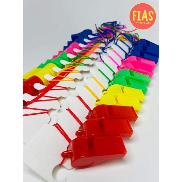 24 Pieces Pito / Pito Pack / Whistle Plastic Gifts by FIAS Kids ...
