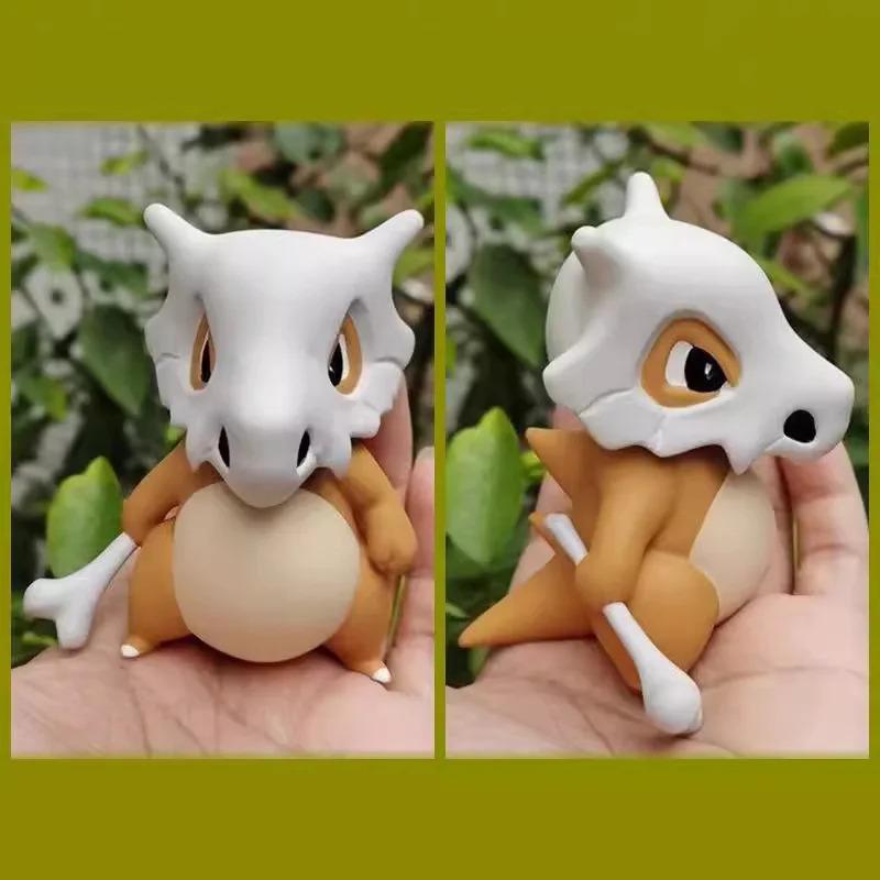 Pokemon Anime Character 8CM Cubone Action Figure PVC Model Collection ...