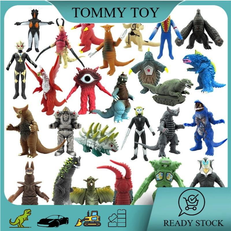 Fast Ship 13CM Ultraman Monster Rubber Figure Adjustable Soft Rubber ...