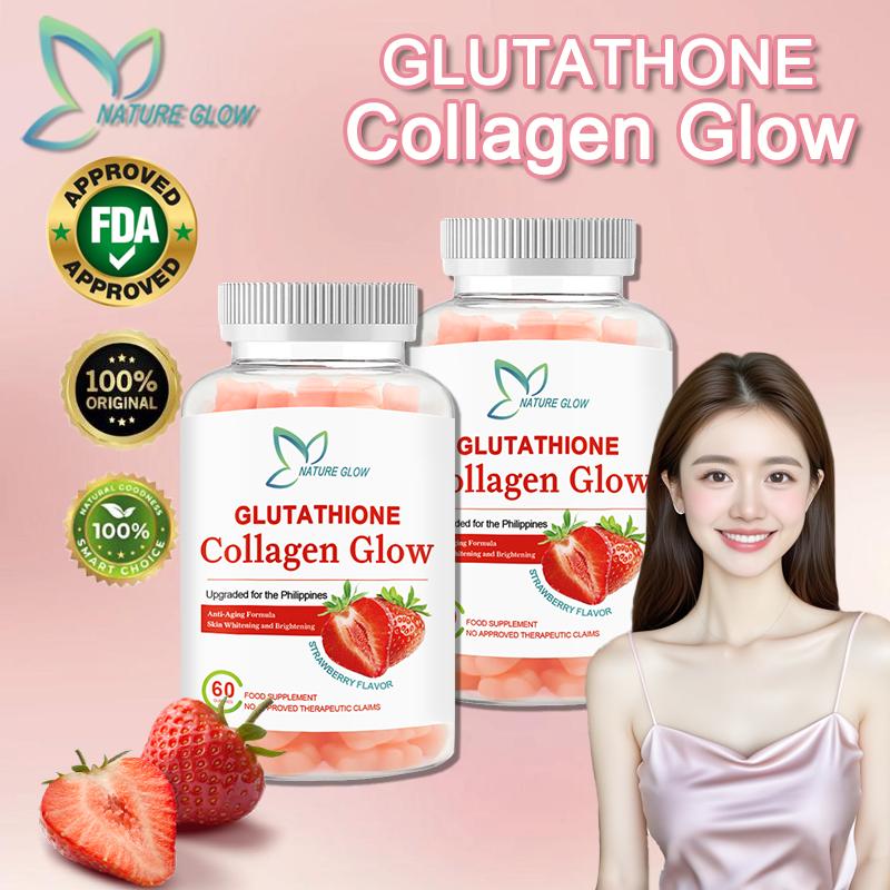 【FDA Approved】Nature Glow 60PC glutathione collagen gummies - TikTok ...