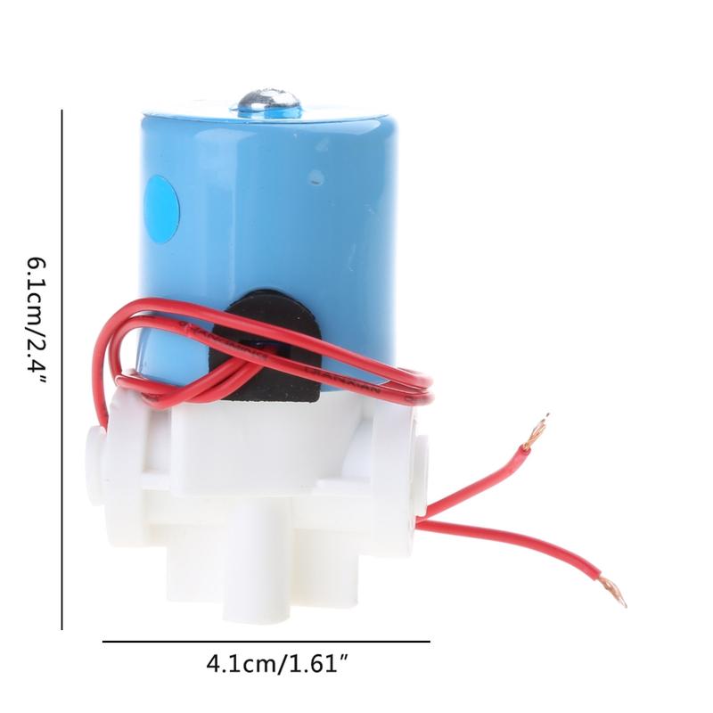 1/4" Quick Connect Water Inlet Solenoid for Valve Household Pure-water ...