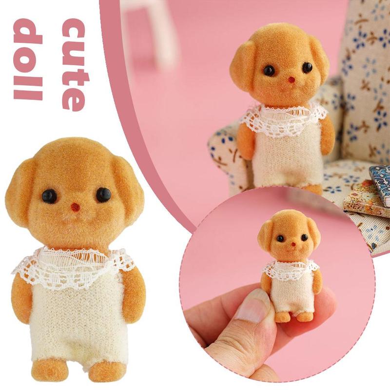 Senbeier Family Poodle Doll Ins Doll Flocking Doll Healing Limbs ...