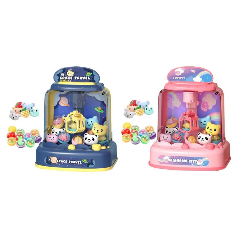 Lovely Small Claw Machine, Grabbing Machine with Music and Lights, Kids ...