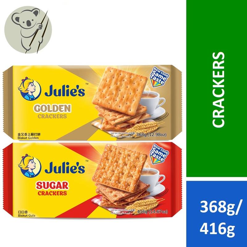 Julie's Golden Crackers 368g / Sugar Crackers 416g | Julies Julie ...