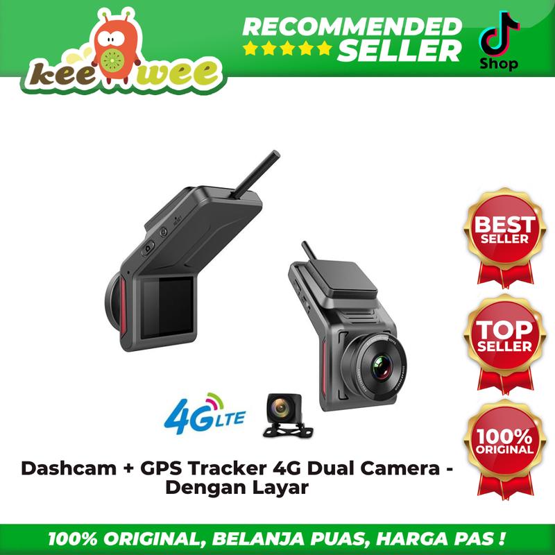 Dashcam + GPS Tracker 4G Dual Camera - Dengan Layar - Shop | Tokopedia