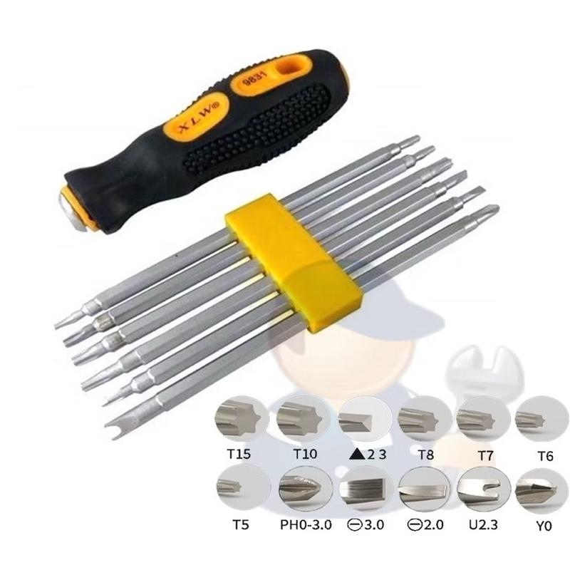 SCREW SET IN 1 #9831 PLUM FLOWER TYPE SET SCREW DRIVER SET B - TikTok ...