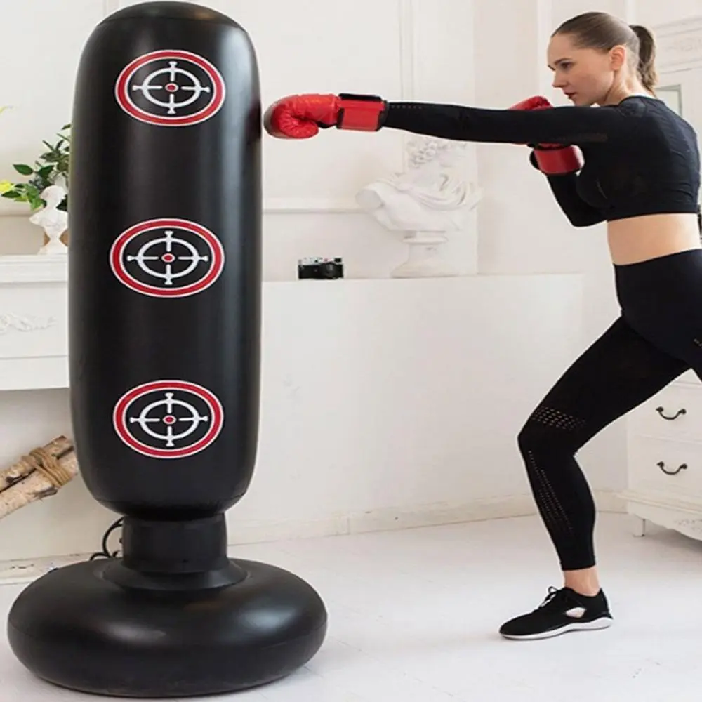 Workout Equipment Inflatable Punching Bag, 1 Piece Tumbler Boxing ...