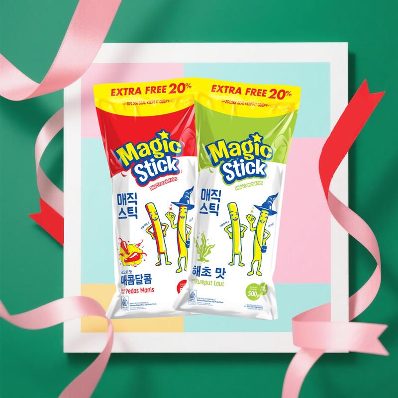 CIKI MAGIC STICK PEDAS MANIS & RUMPUT LAUT – 600g HITS! - Shop | Tokopedia