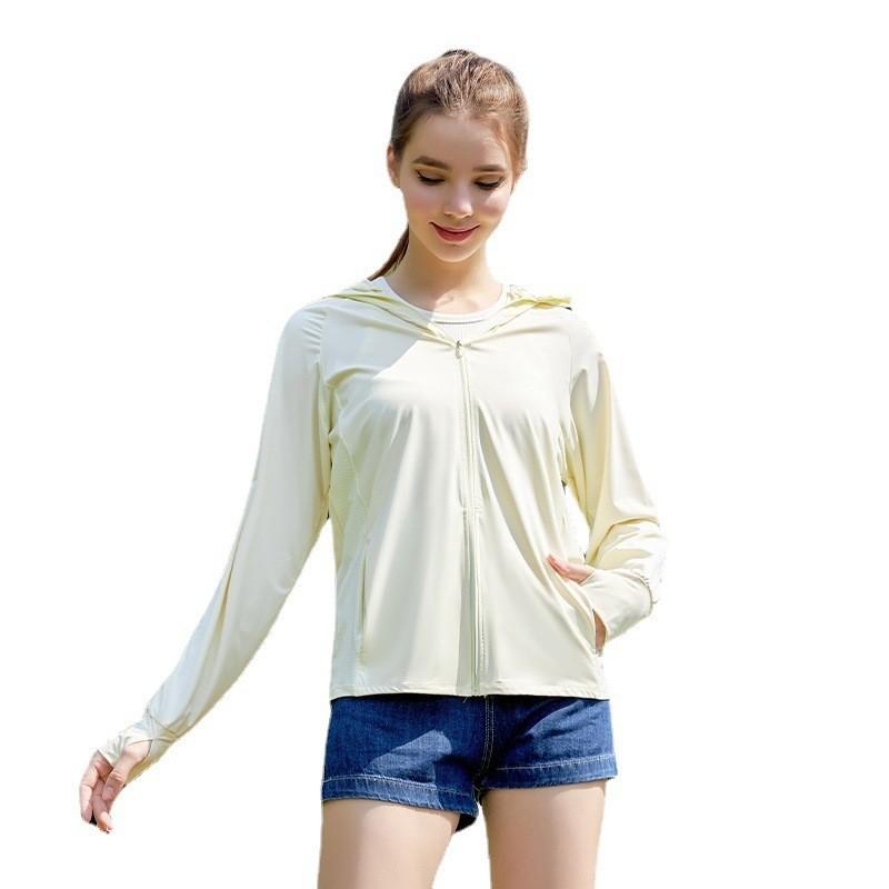 Sun Protection Clothing Summer Thin Ice Silk Breathable Sun Protection ...