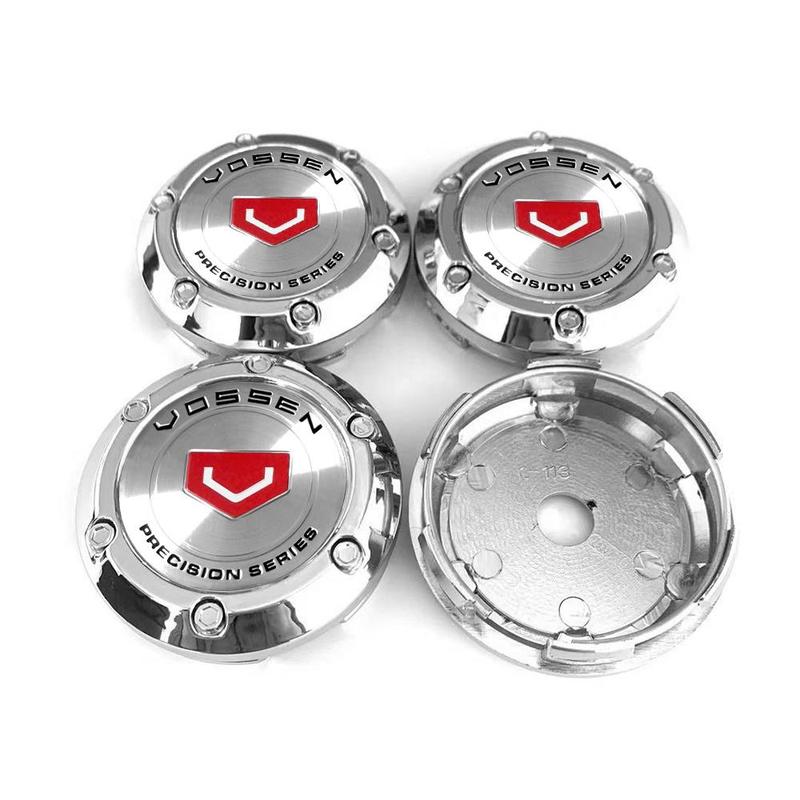 4PC 66mm Outer Diameter Vossen Wheel Center Caps - 62mm Inner Diameter ...