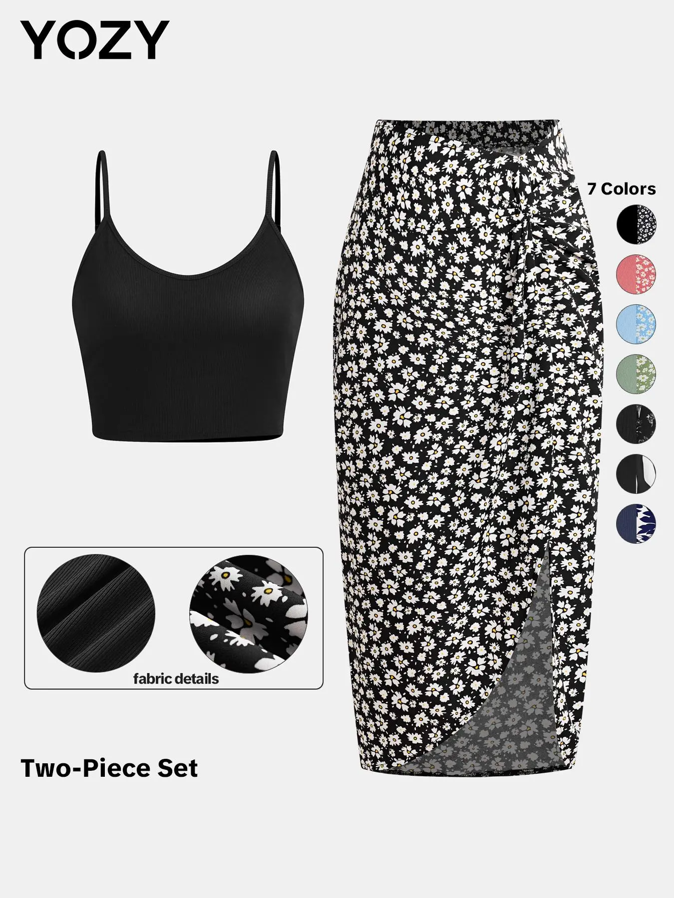 YOZY Women's Solid Double Button Pocket Belted Trench Coat, Elegant ...