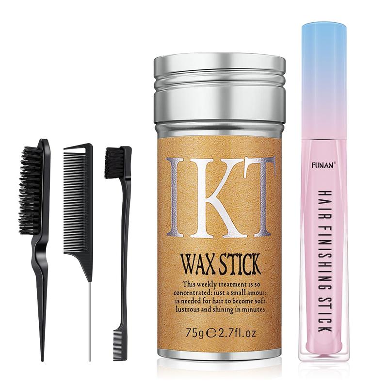 5 count Hair Styling Gels Includes Hair Wax Stick, Hair Finishing ...
