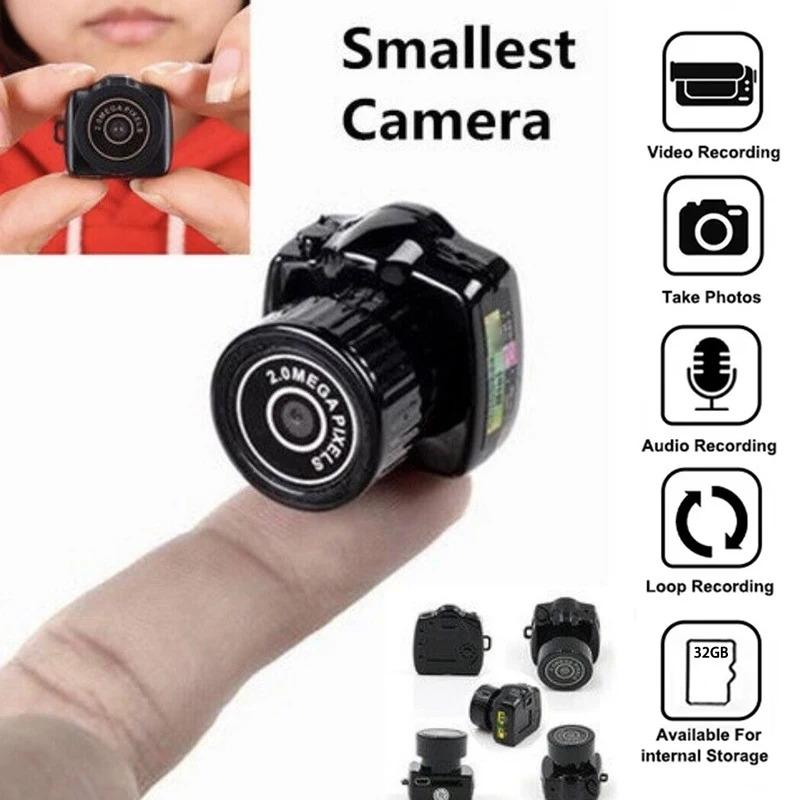 Kamera Mini, Kamera Web, Perakam Audio Video HD, DVR DV, Kamera ...