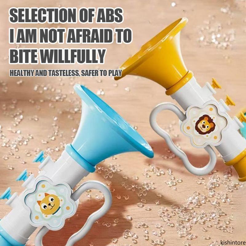 Cartoon Baby Whistle Trumpet with Strap, Musical Toy for Toddlers and ...
