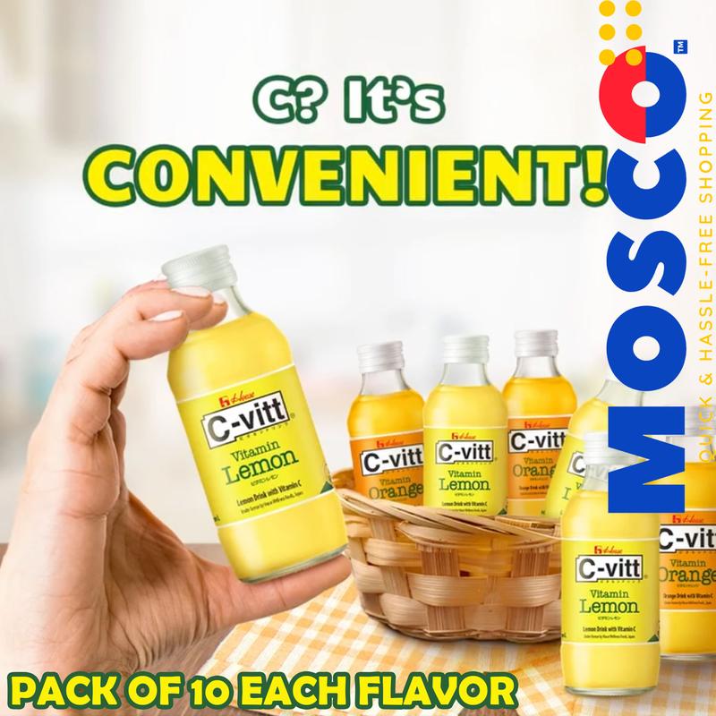 C-Vitt Vitamin Orange 10 x 140mL & C-Vitt Vitamin Lemon 10 x - TikTok Shop Philippines
