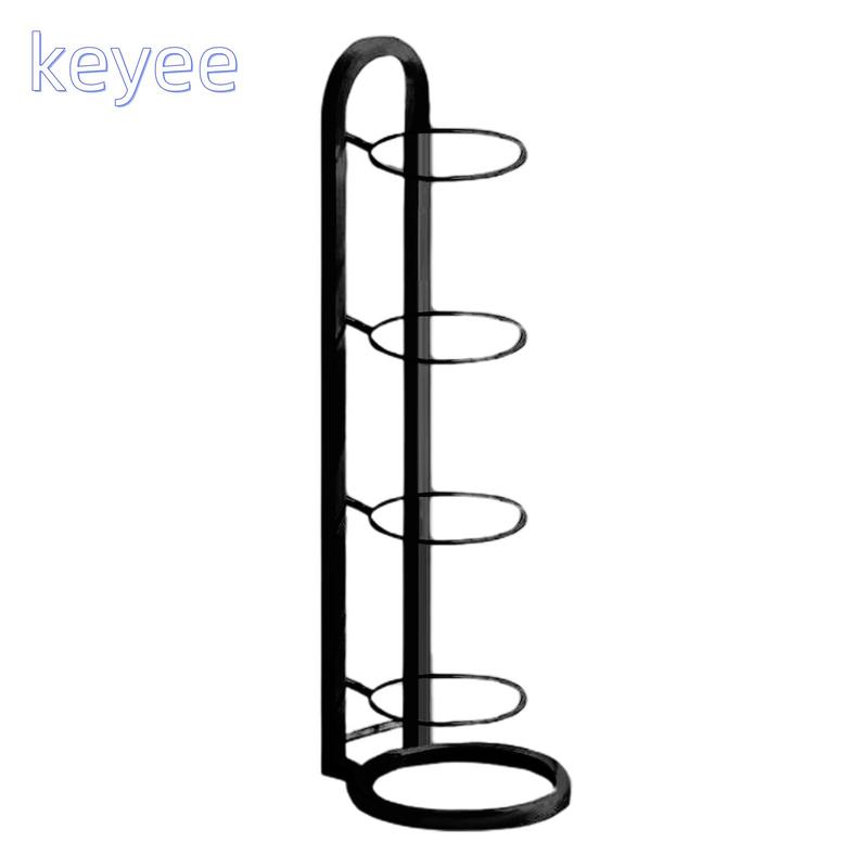 Basketball Ball Rack 4 Tier Ball Storage Holder Freestanding - TikTok ...
