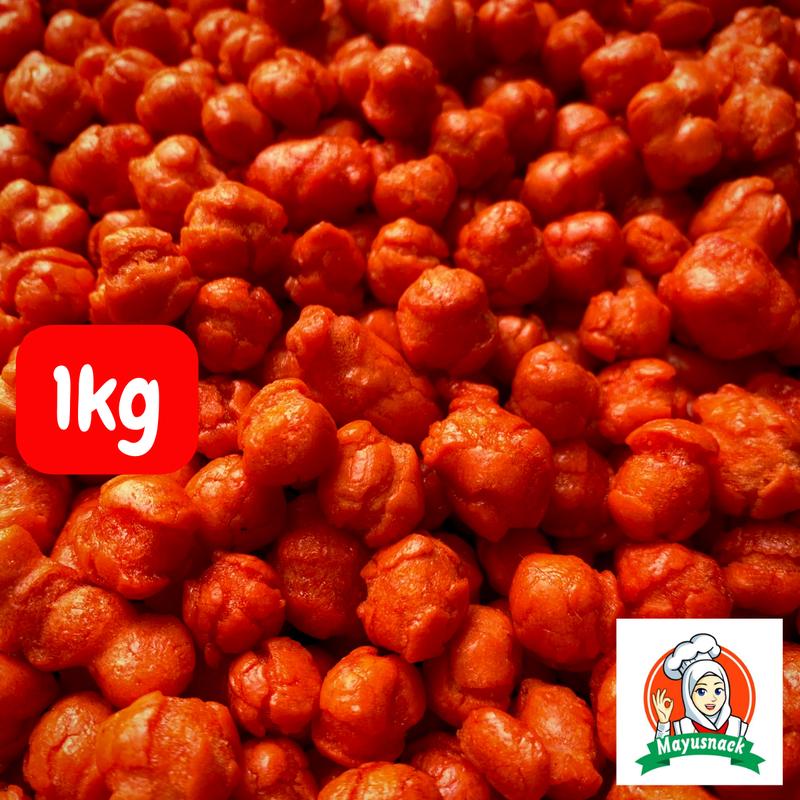 Pilus Jagung Australia Pedas Manis 1kg Snack Kiloan Cemilan Camilan ...