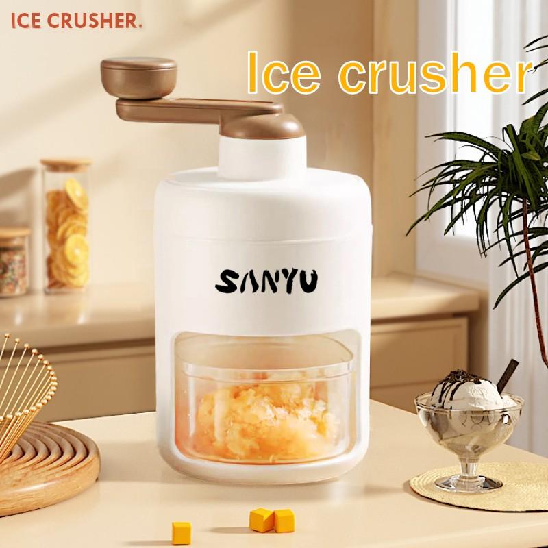 Ice shaving machine portable hand-operated Ice crusher A small - TikTok ...