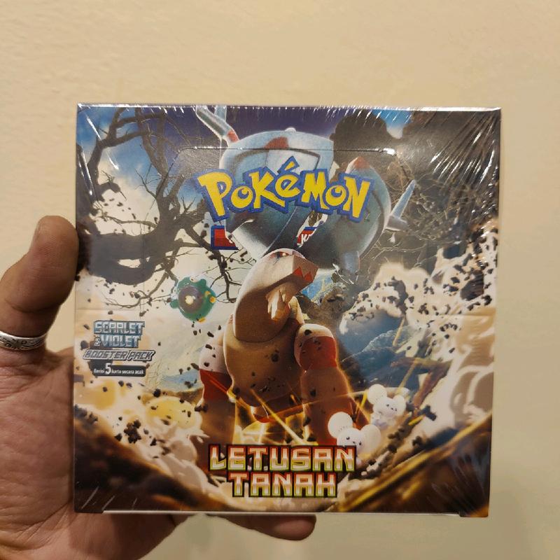 Pokemon TCG Indonesia Booster Box Letusan Tanah - Shop | Tokopedia